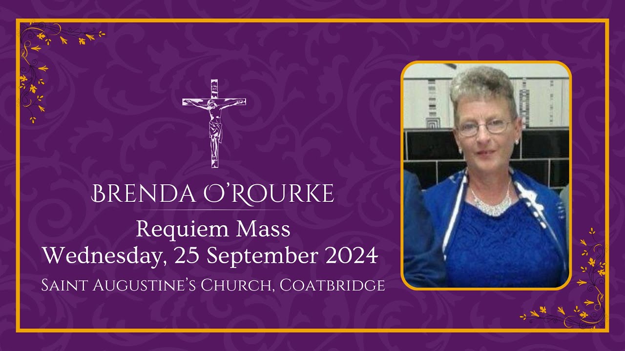 Requiem Mass of Brenda O'Rourke | 25 September 2024 - YouTube