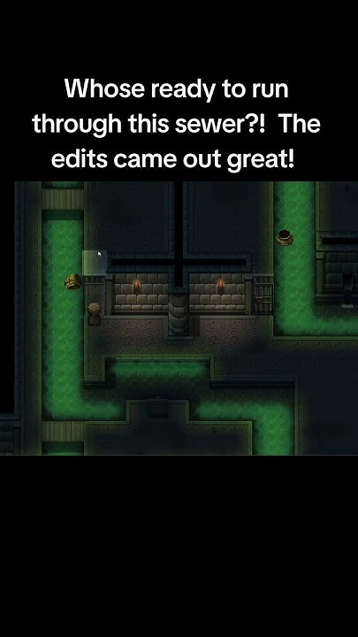 Every RPG game needs a sewer dungeon! #rpgmaker #gamedesign #gaming #gamedev #indiegamedev # ...