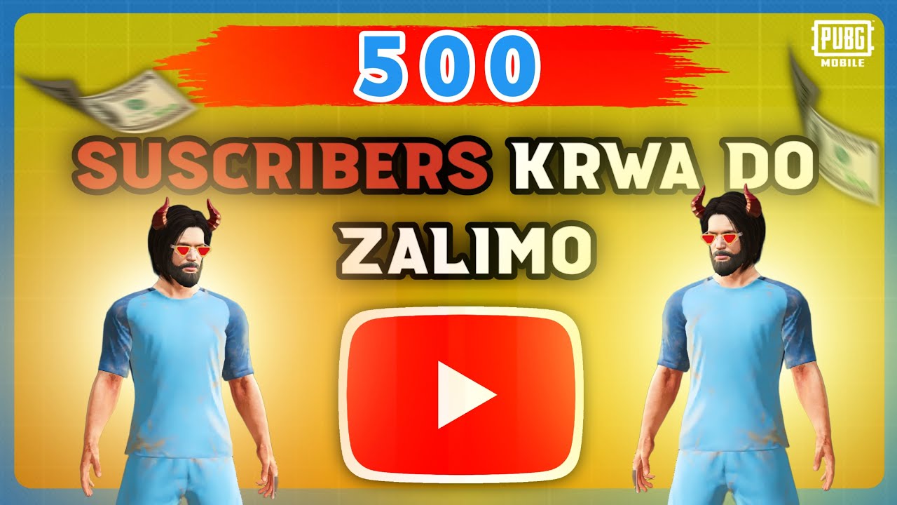 500 SUBSCRIBERS KRWA DO ZALIMO || PUBG MOBILE || LIVE STREAM # ...