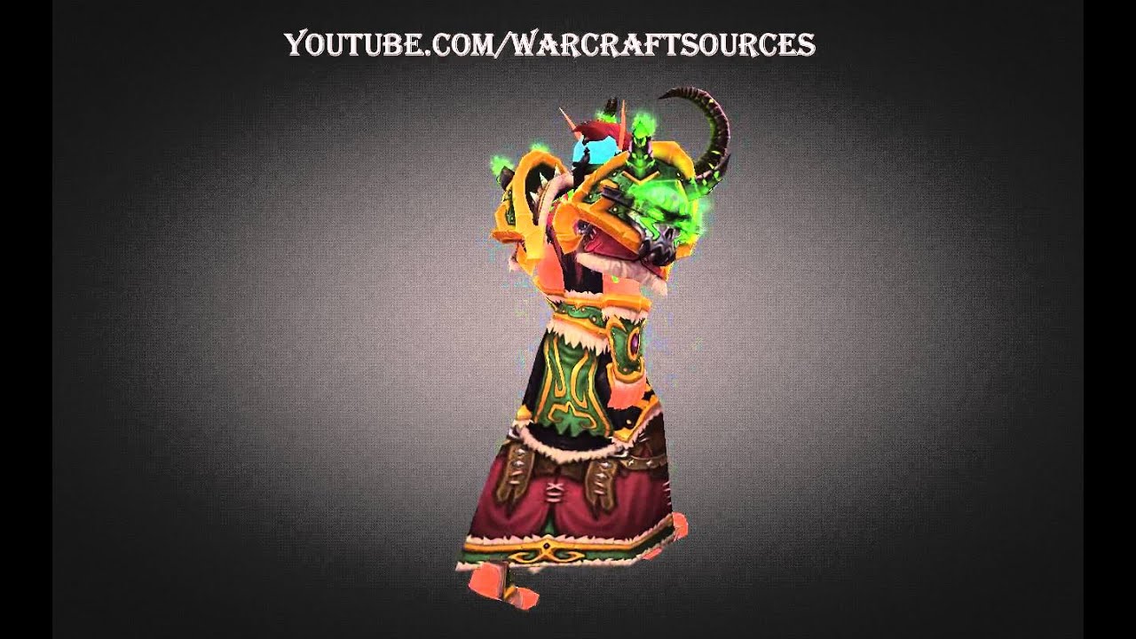 Blood Elf Warlock Challenge Mode Set - Betrayer Armor - YouTube