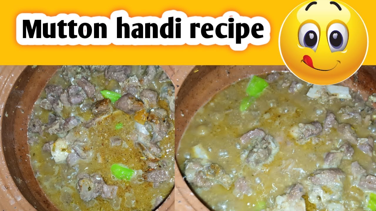 Mutton handi recipe | matka gosht recipe | easy mutton handi recipe ...