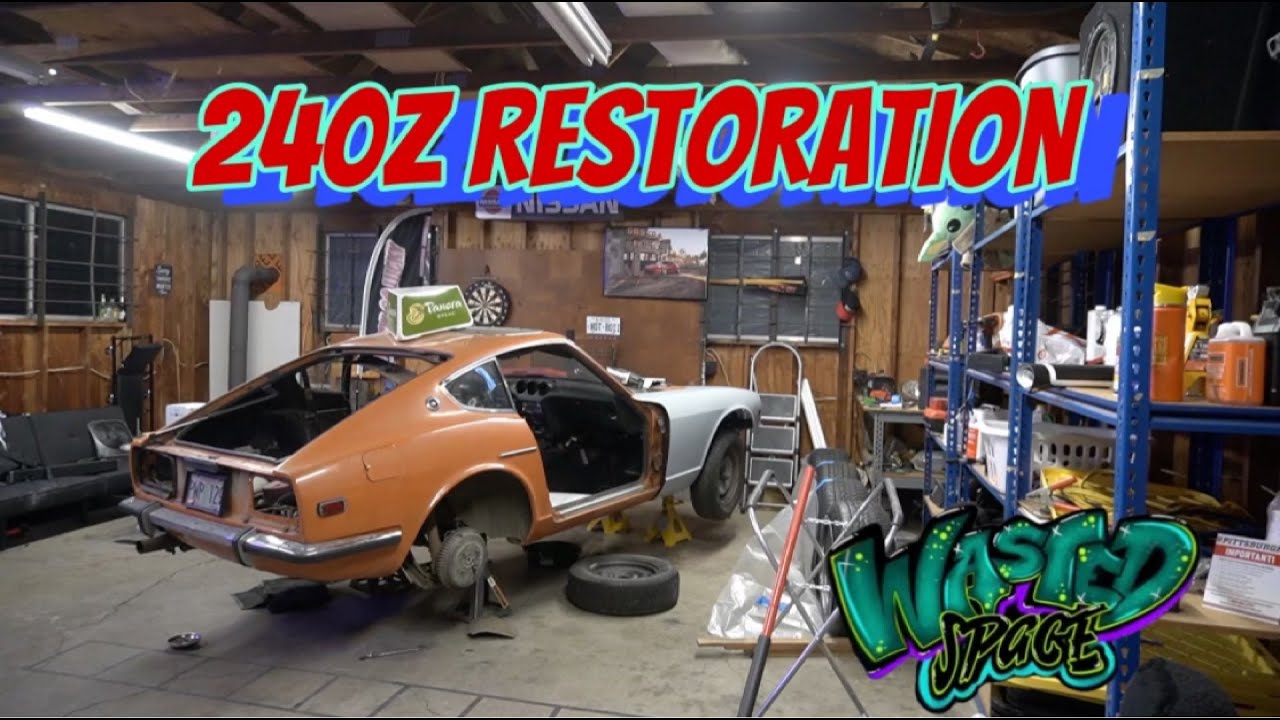 DATSUN 240Z RESTORATION & CRAZY CAR MEET - YouTube