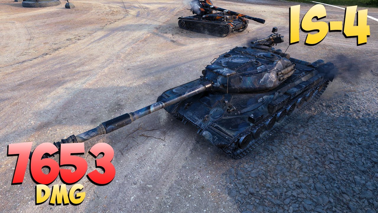 IS-4 - 7 Kills 7.6K DMG - Modestly! - World Of Tanks - YouTube