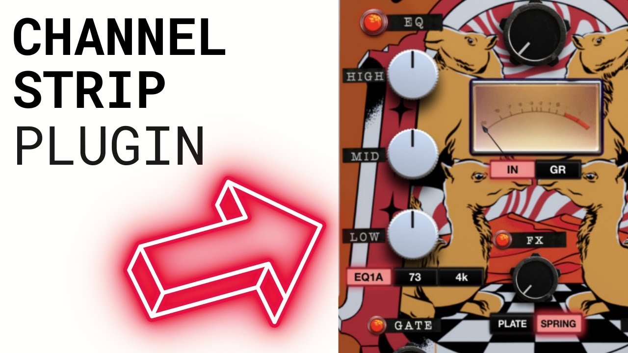 Vintage Analog Style Channel Strip 6 Fx in 1VST Plugin | THE CAMLE ...