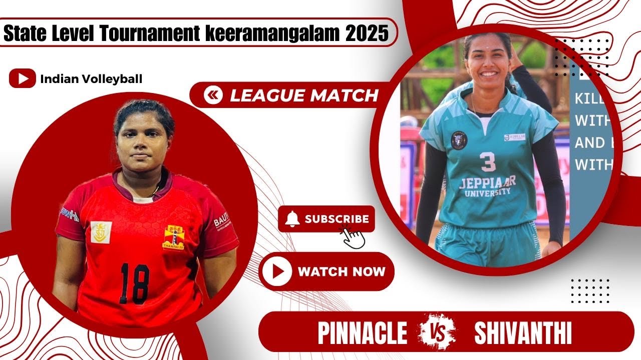 Jeppiaar Vs Shivanthi Club | HD Live | Keeramangalam State Level ...