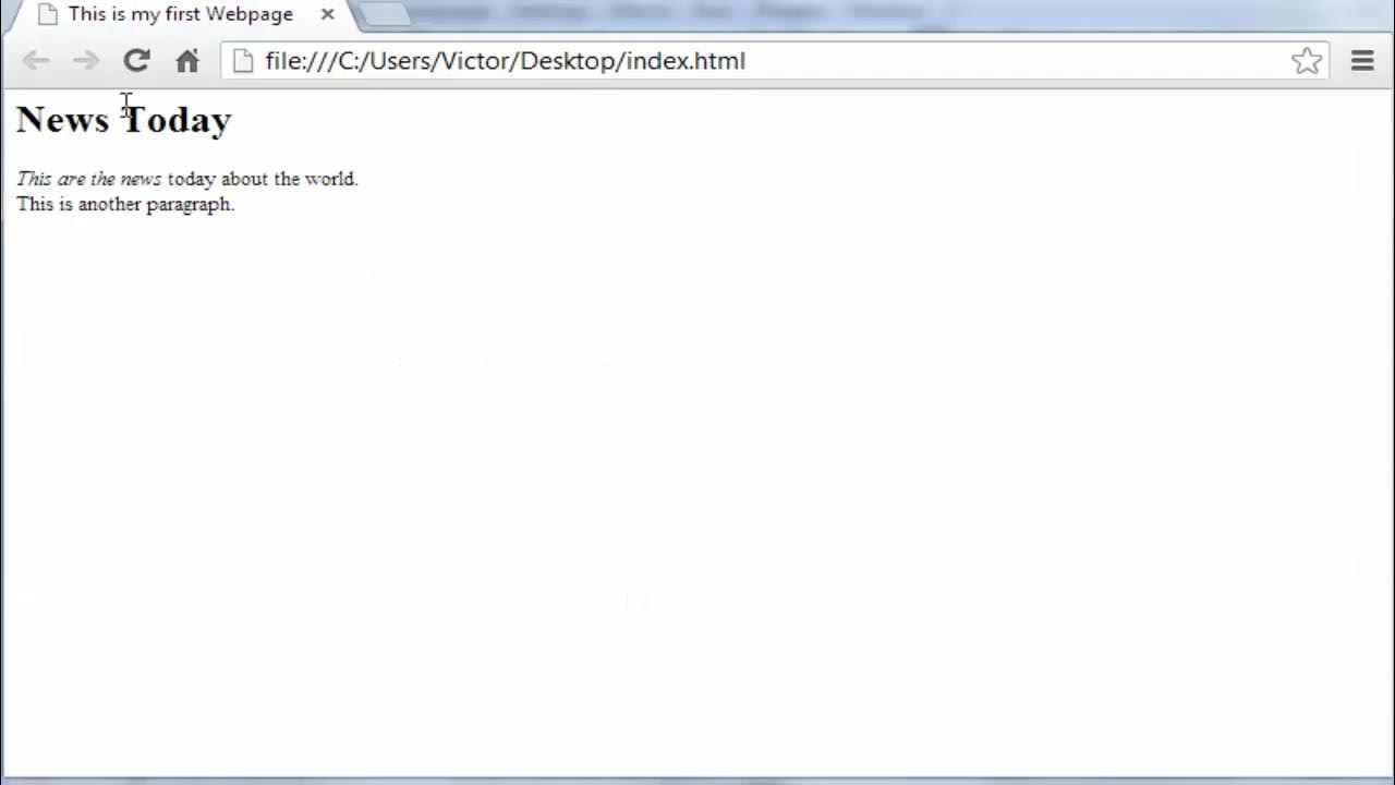 HTML5 CSS3 4 Bold, Italic, Comments and Blockquote - YouTube