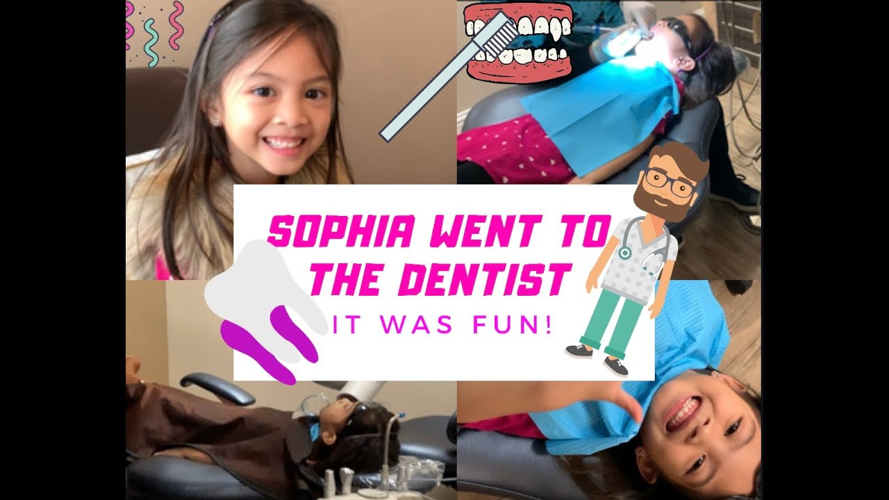 Sophia's DENTIST Appointment - YouTube