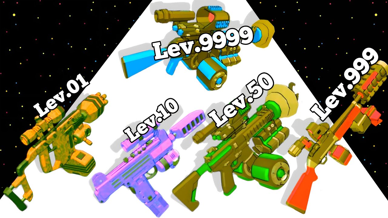 Merge Weapon Master - Level Up Satisfying Gun Gameplay | ( Gun Up 2048 ...