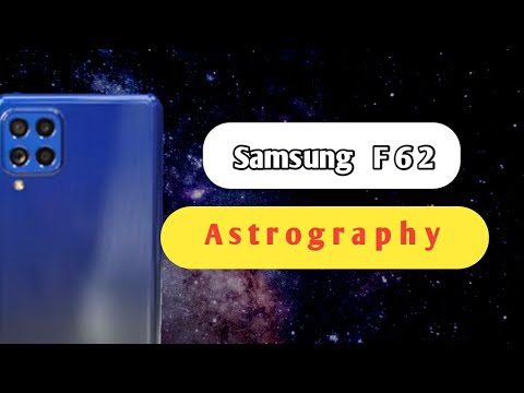 Samsung galaxy f62 camera test astrophotography - YouTube