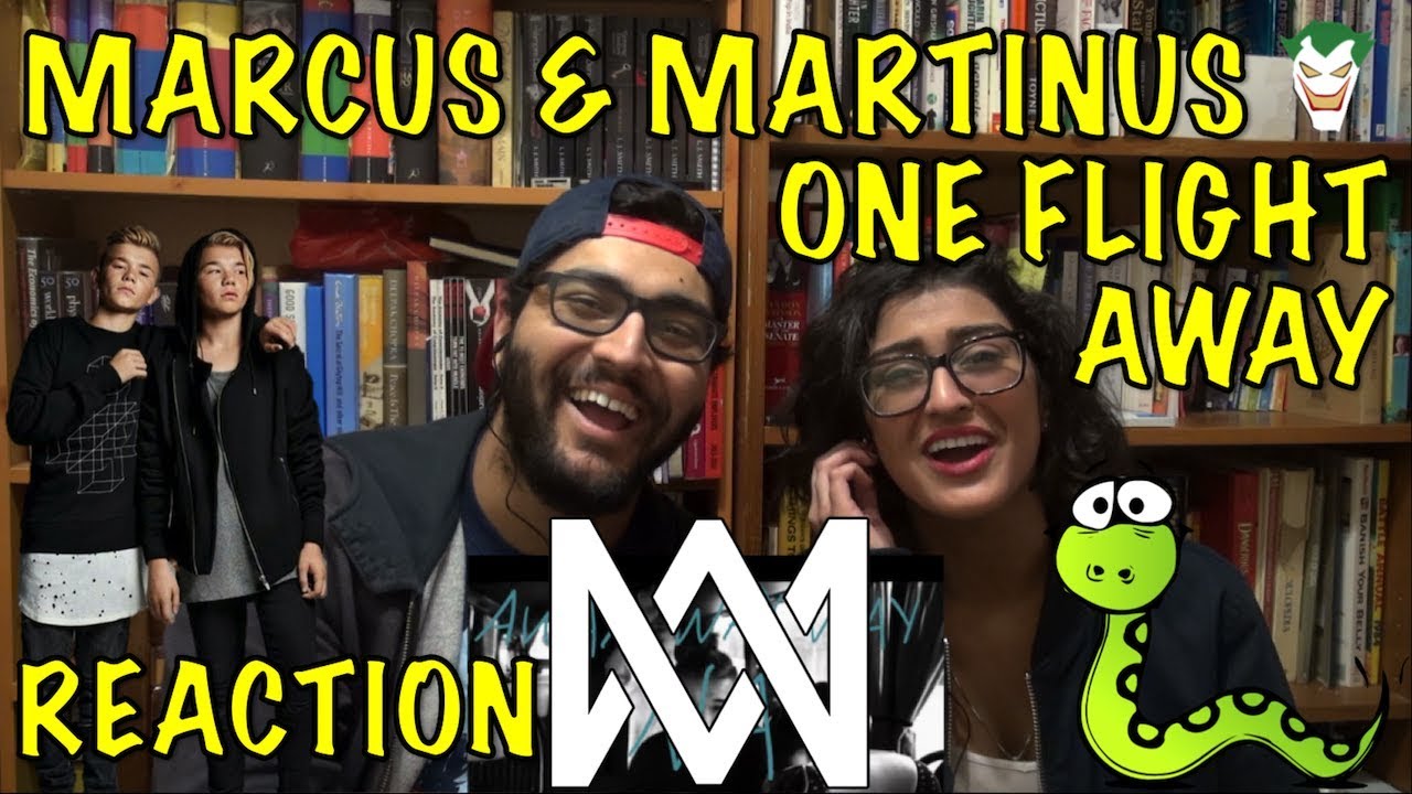 MARCUS & MARTINUS ONE FLIGHT AWAY REACTION - YouTube