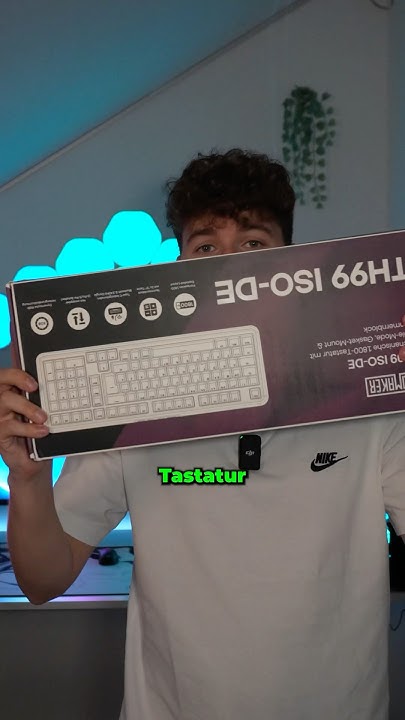 Diese Gaming Tastatur ist einfach perfekt für jeden Gamer! #gaming #tastatur #pc - YouTube