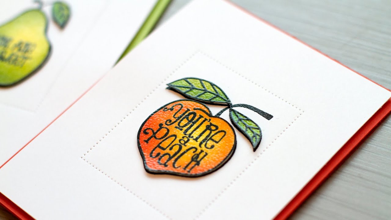 Coloring With Pigment Ink - YouTube