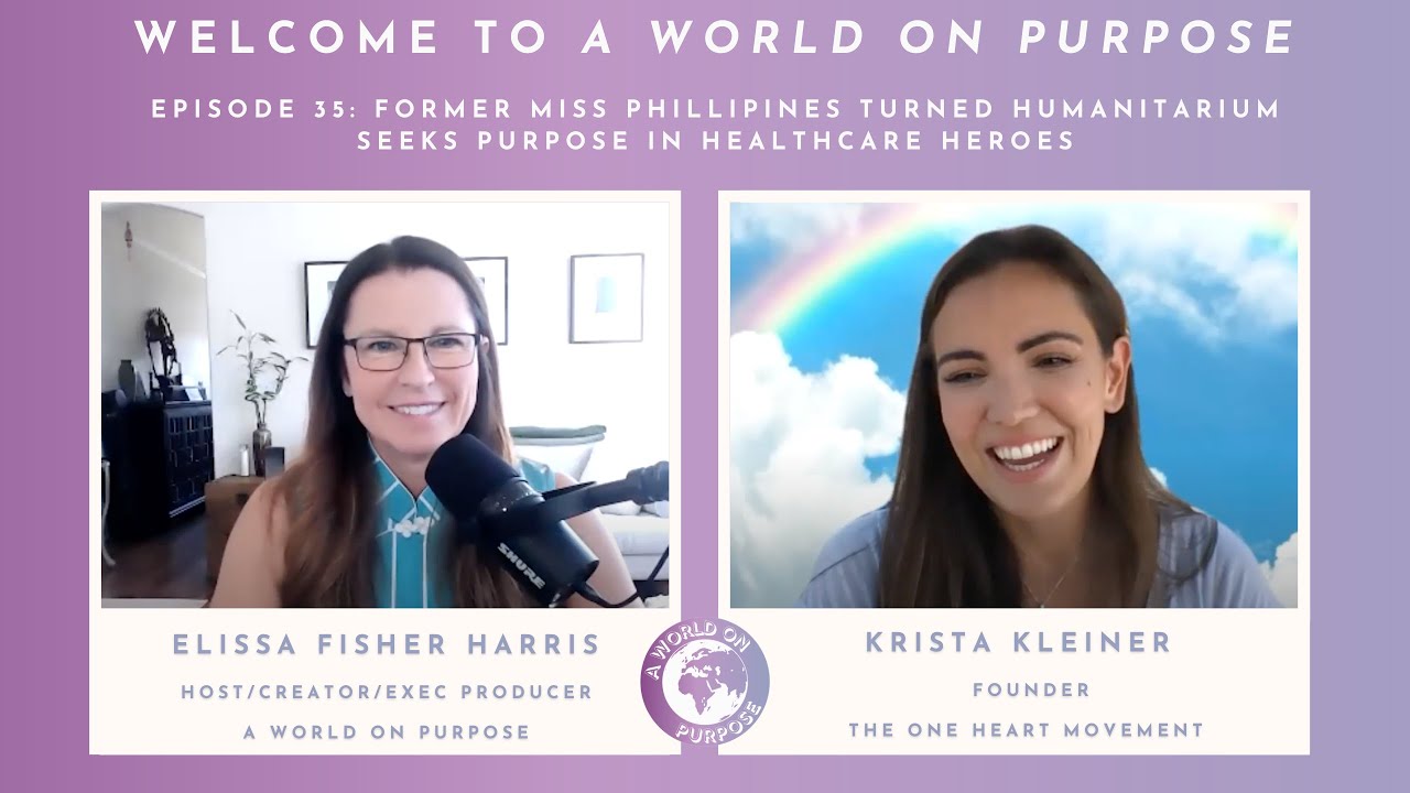 Ep35 KRISTA KLEINER: Former Miss Philippines & humanitarian drives ...
