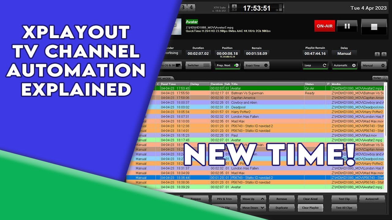 Xplayout: TV channel automation explained - YouTube