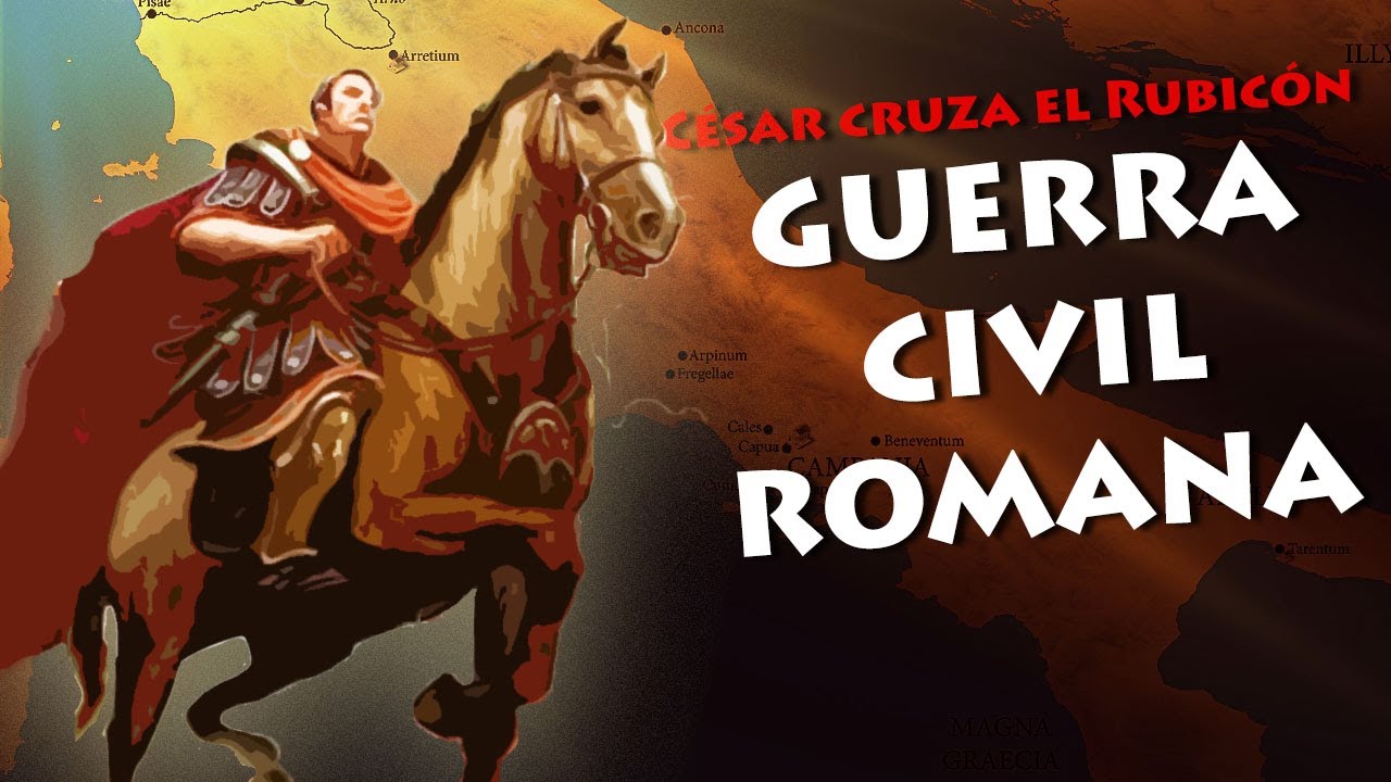 Julio César cruza el Rubicón (Alea Iacta Est) - ANTIGUA ROMA 🔴 #2 ...