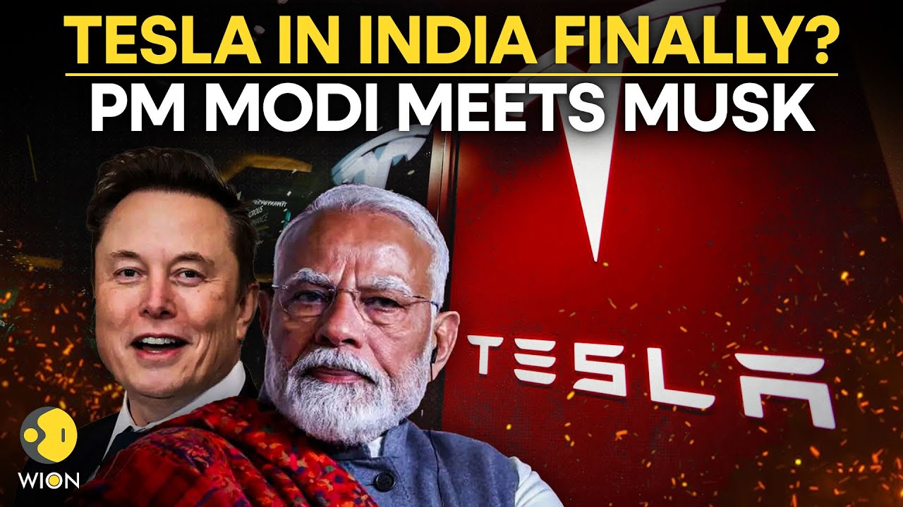 PM Modi Musk LIVE: Indian PM Narendra Modi Meets Billionaire Elon Musk ...