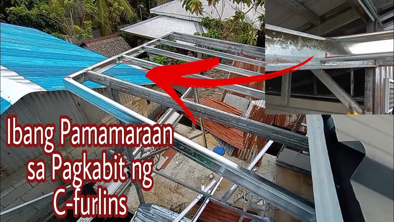 How To Install C Furlins For Terrace Roofing DIY YouTube How To Install C Furlins For Terrace Roofing DIY YouTube