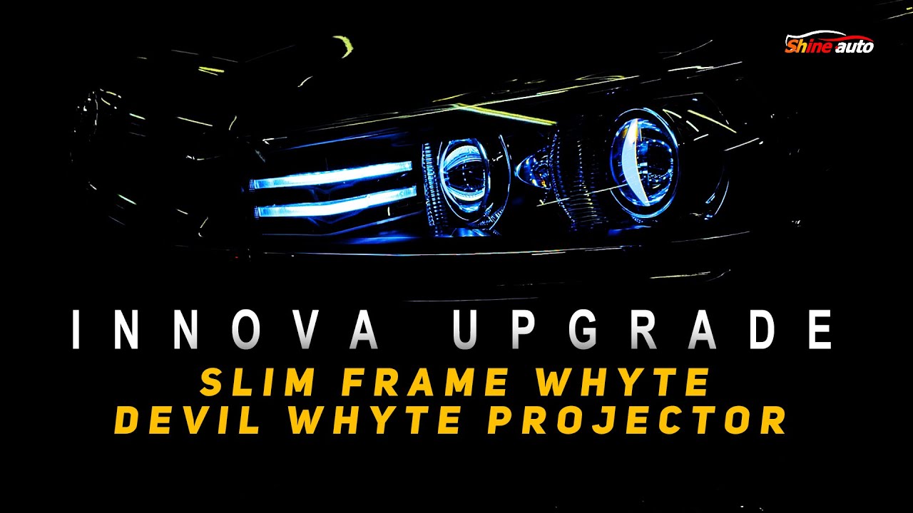 INNOVA UPGRADE SLIM FRAME DEVIL WHYTE PROJECTOR - YouTube
