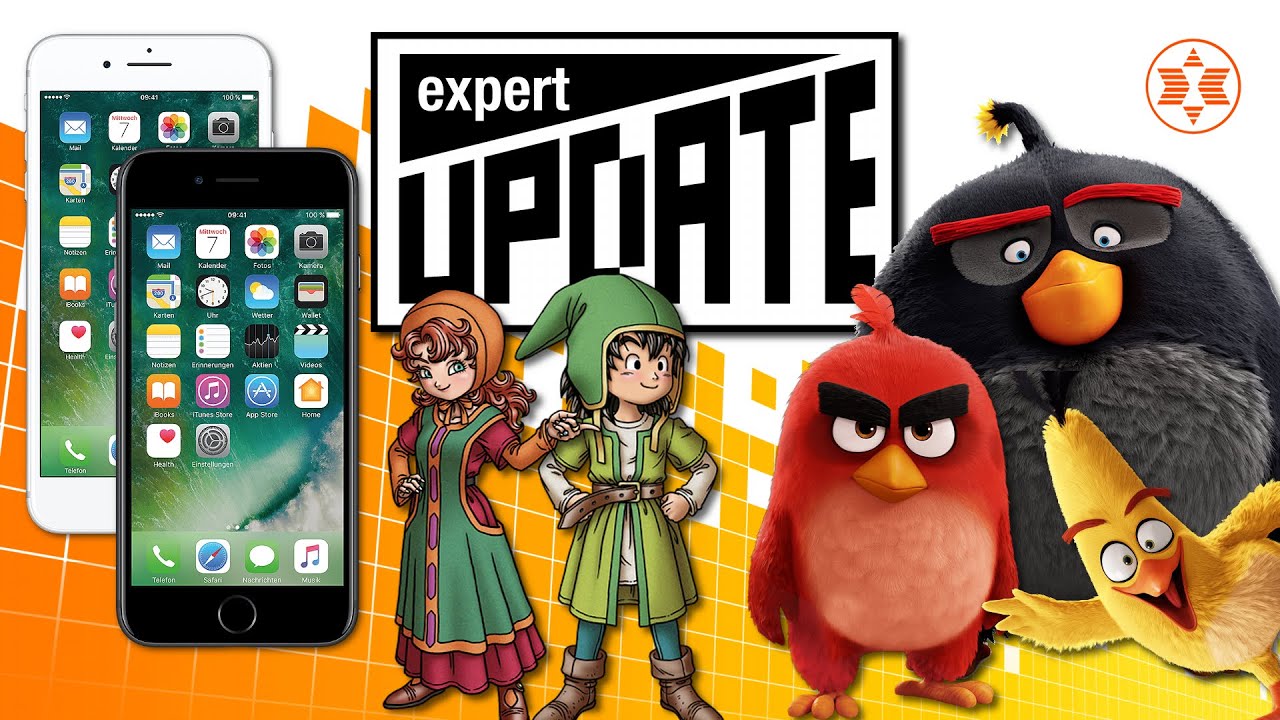 expertUPDATE iPhone 7 - Angry Birds - Findet Nemo - Dragon Quest VII ...