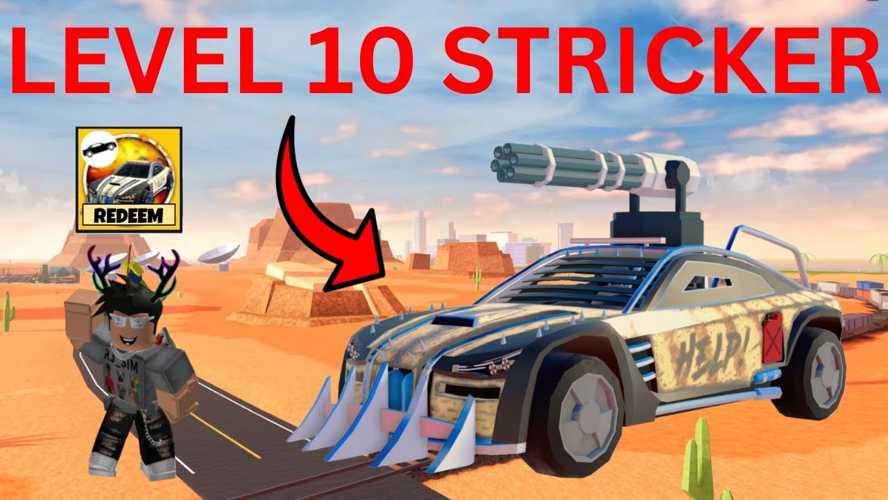 GETTING LEVEL 10 THE STRIKER!!! (JAILBREAK) - YouTube