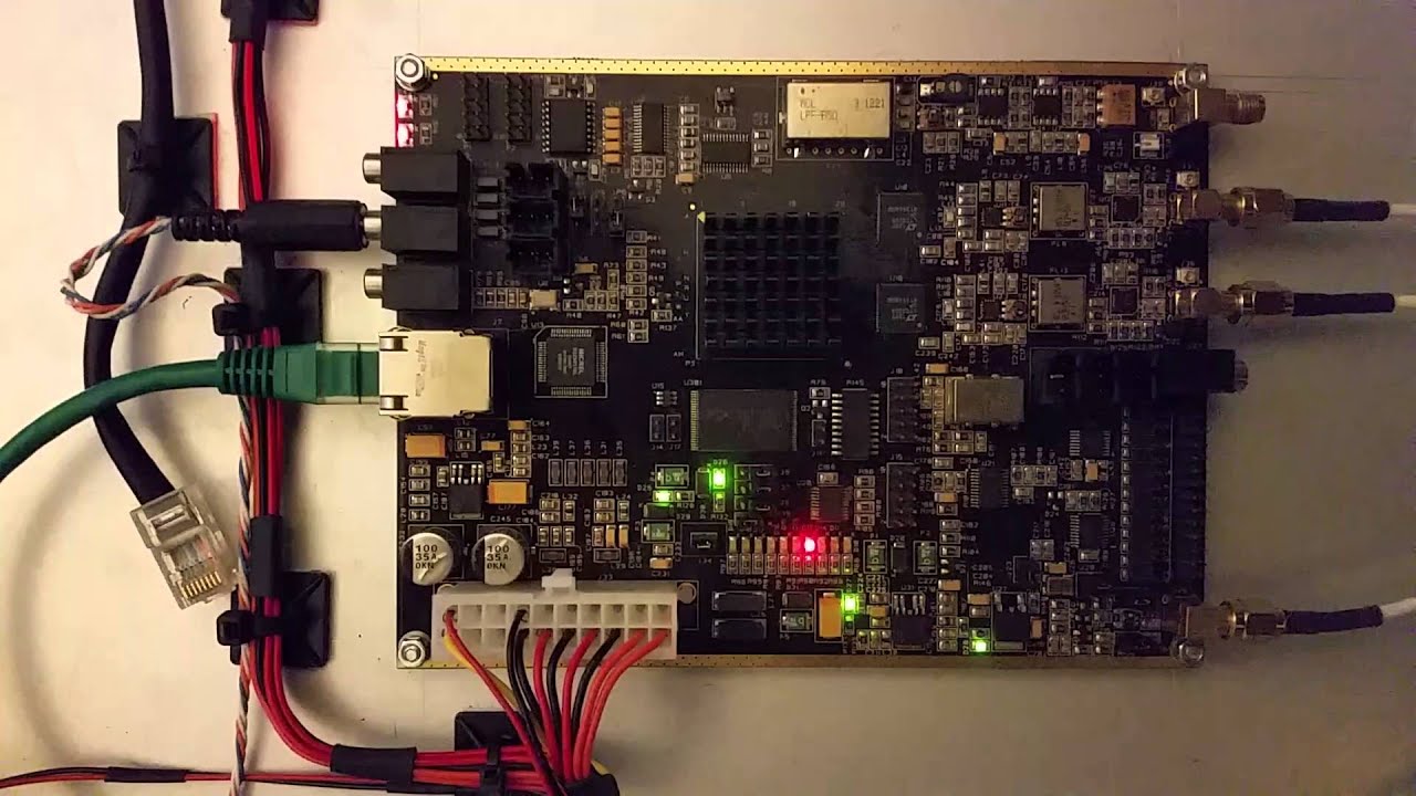 Anan Angelia SDR boot-up - YouTube