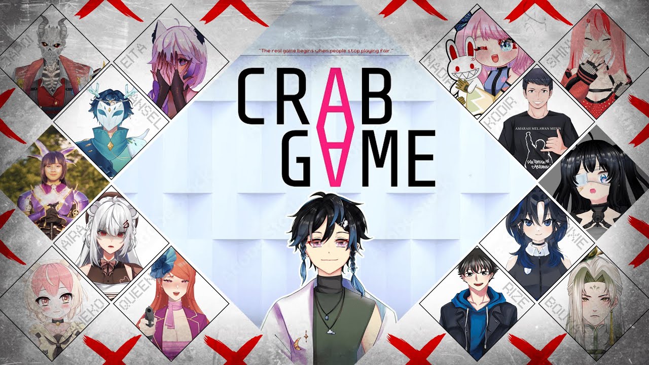 【Crab Game】LAWAN ATAU KAWAN ?? VTUBER X COSPLAYER COLLAB - YouTube