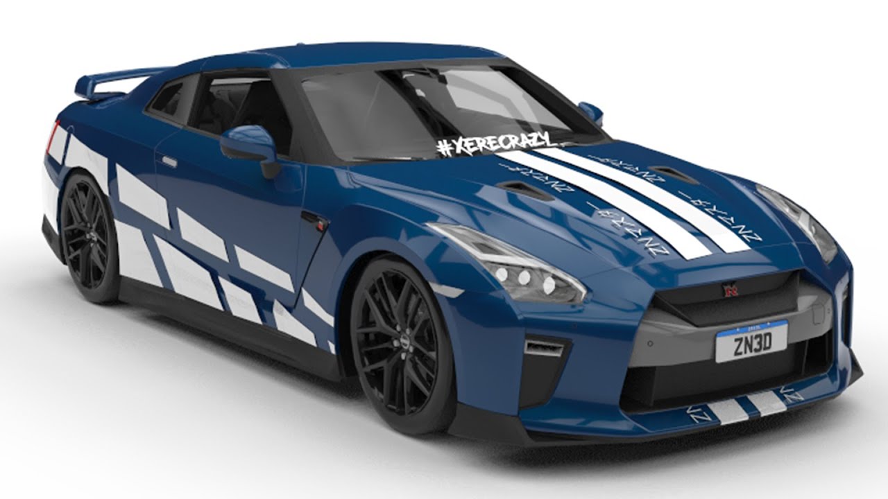 GTR R35 DO @GregFerreira (4MB SÓ DFF) E (VARIAS CORES) GTA SAN ANDREAS ...