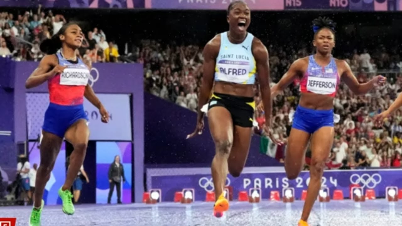 Three Olympic Winners, Gold, Silver, and Bronze - YouTube