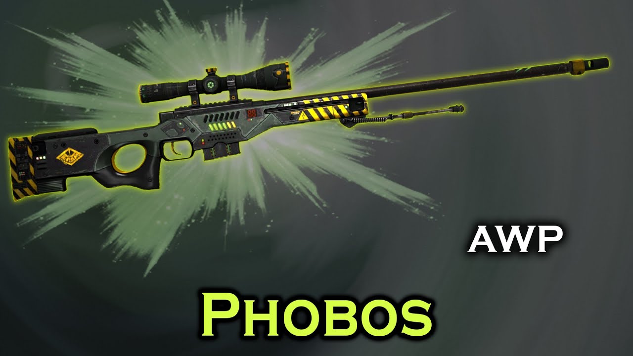 Phobos AWP StatTrak stickers skin preview FN/MW/FT/WW/BS — CS:GO - YouTube