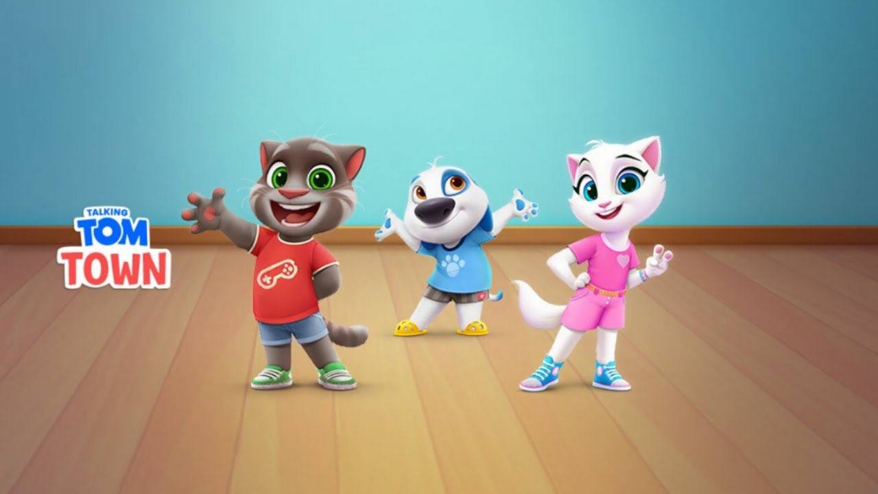 Talking Tom Town Gameplay Official Release - YouTube
