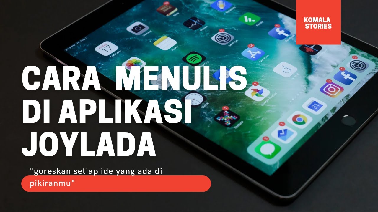Cara menulis dan membuat cerita di Aplikasi Joylada - YouTube