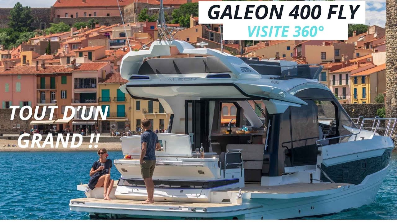 Le Yacht qui Redéfinit les Standards en 40 Pieds (Galeon 400 FLY 2024 ...