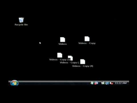 Computer Hardware & Software Tips : How to Stop Desktop Icons From ...