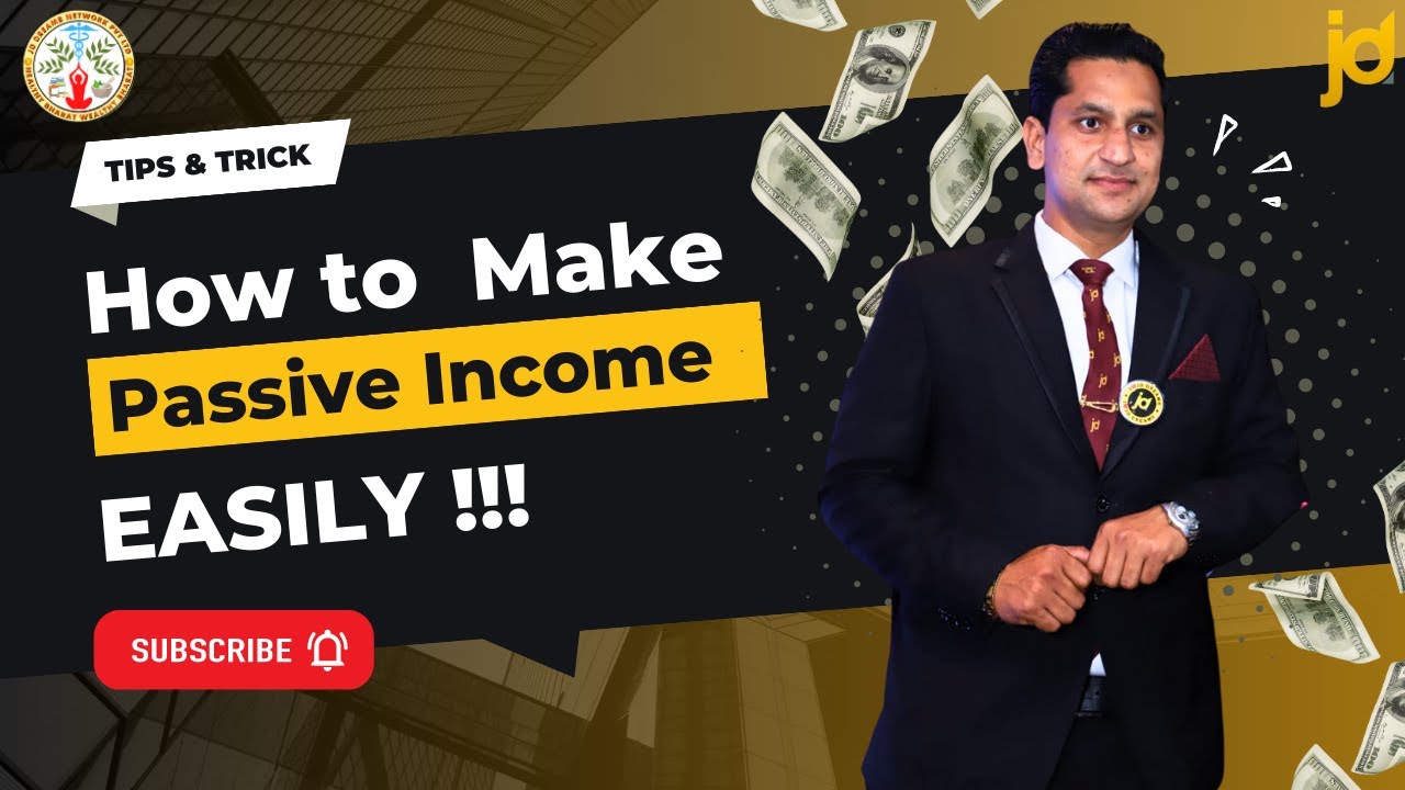 HOW TO MAKE PASSIVE INCOME EASILY !!! | JD DREAMS - YouTube