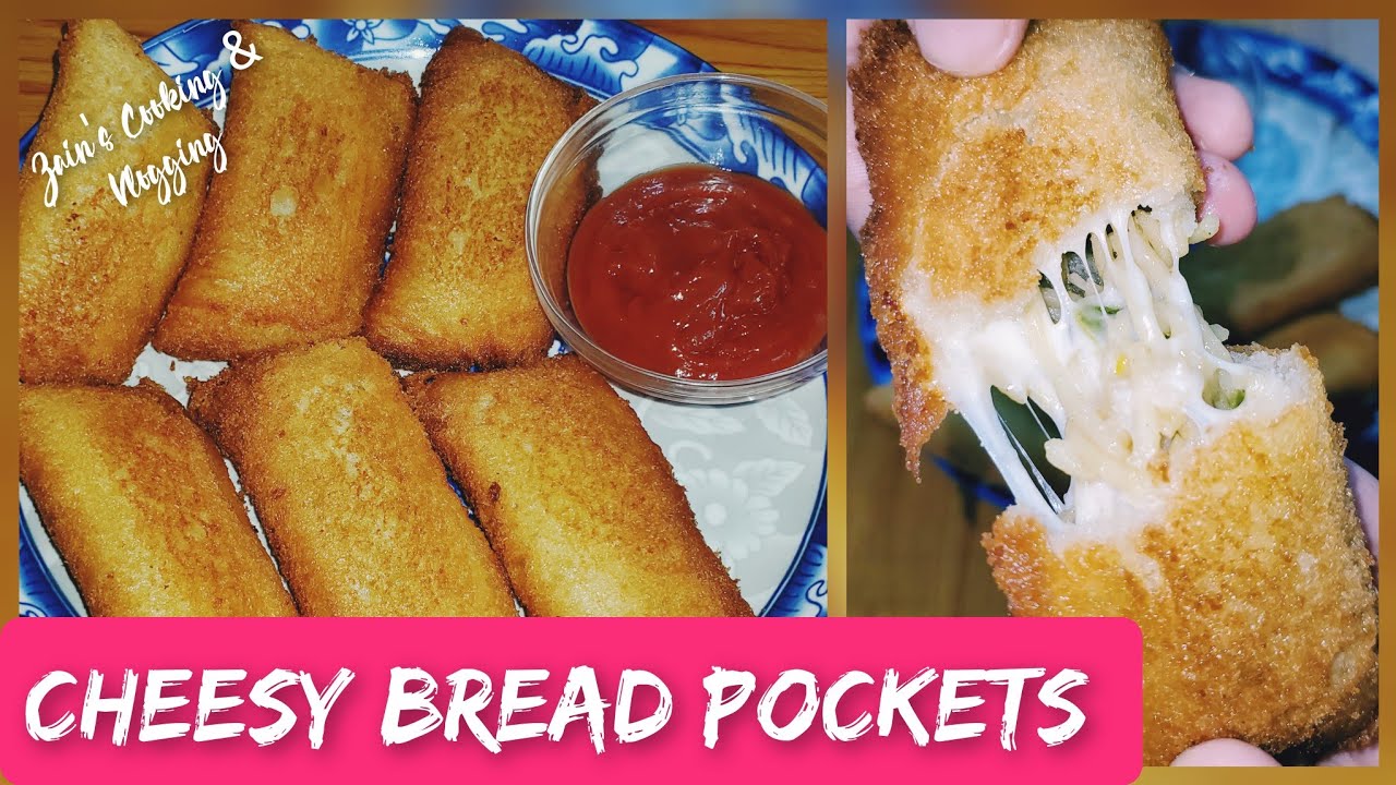 CHEESY BREAD POCKETS Recipe | RAMADAN'S IFTAAR Recipe | How To Make ...