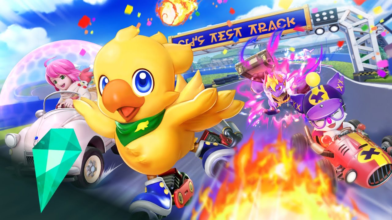 Chocobo GP • Opening Gameplay - YouTube