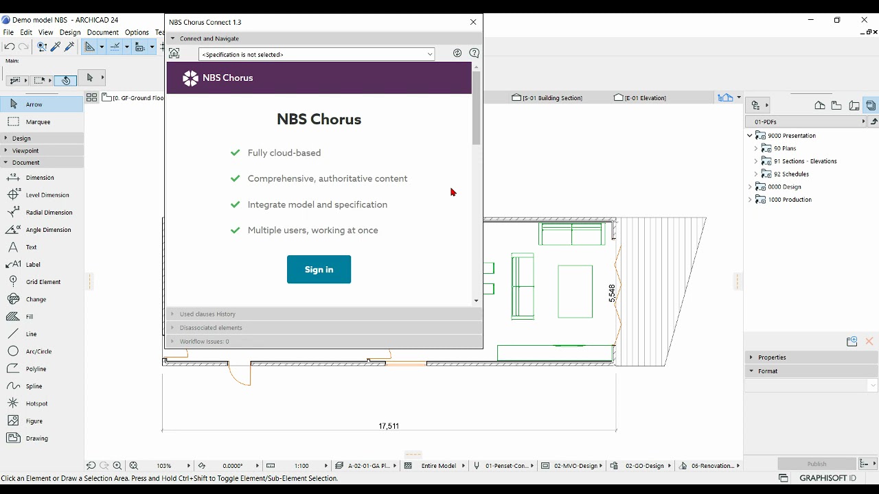 NBS Chorus in ArchiCAD (Uniclass) - Part 1 of 4 - Connecting your ...
