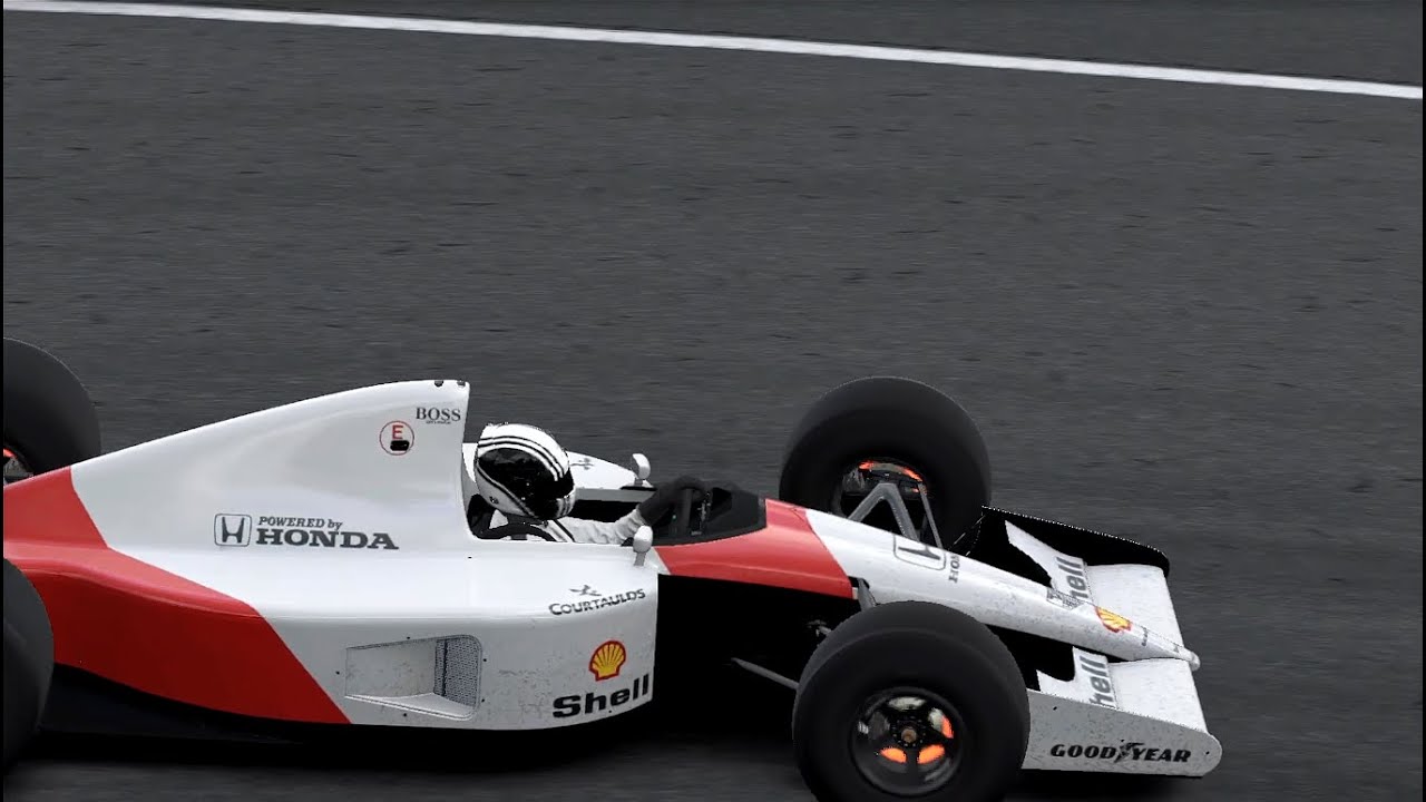 1991 Mclaren MP4-6 - YouTube