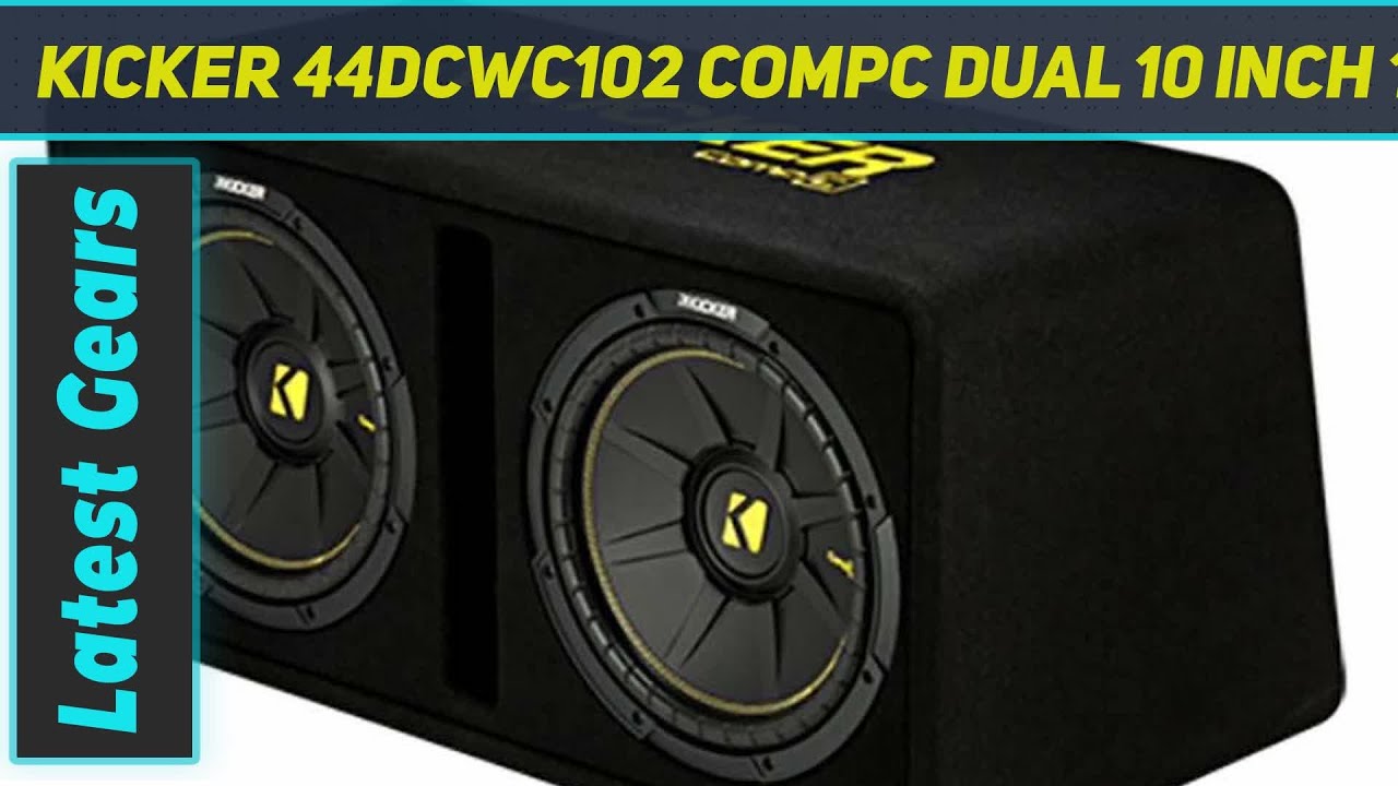 Kicker 44DCWC102 CompC Dual 10 Inch 1200 - Review 2023 - YouTube