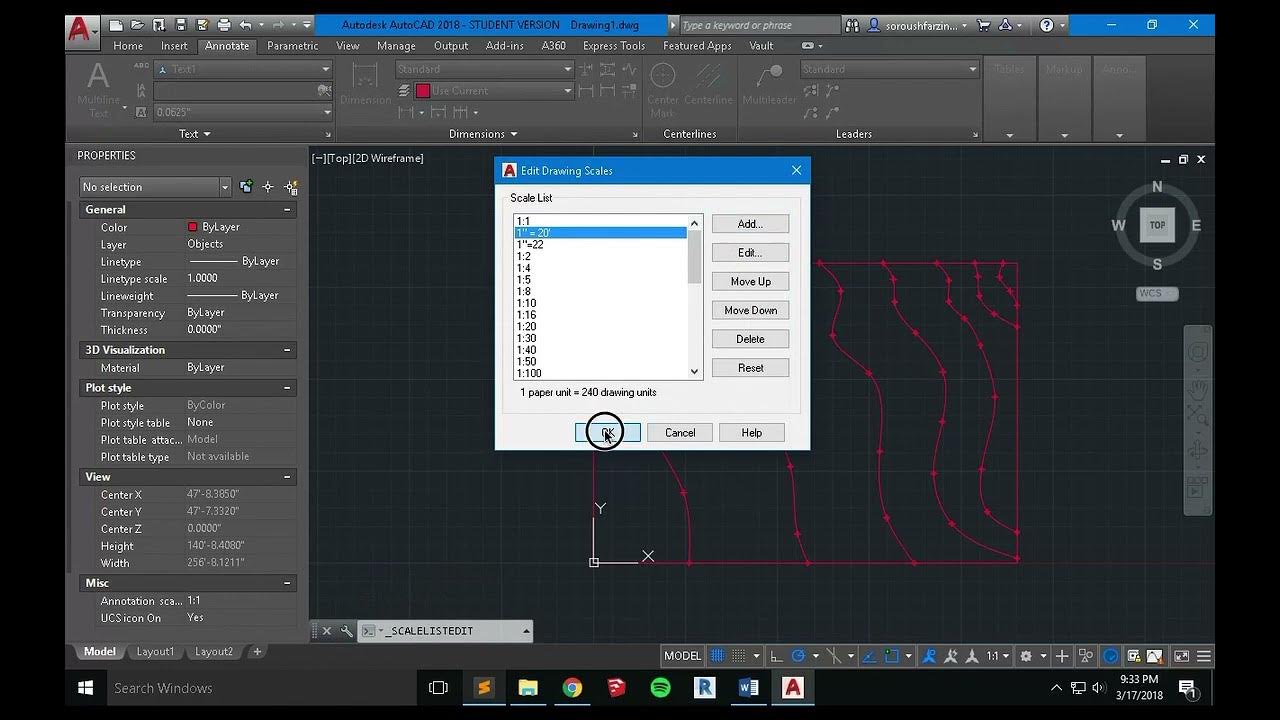 AutoCAD Tutorial 2 | Class 5 | Annotation Scaling - YouTube