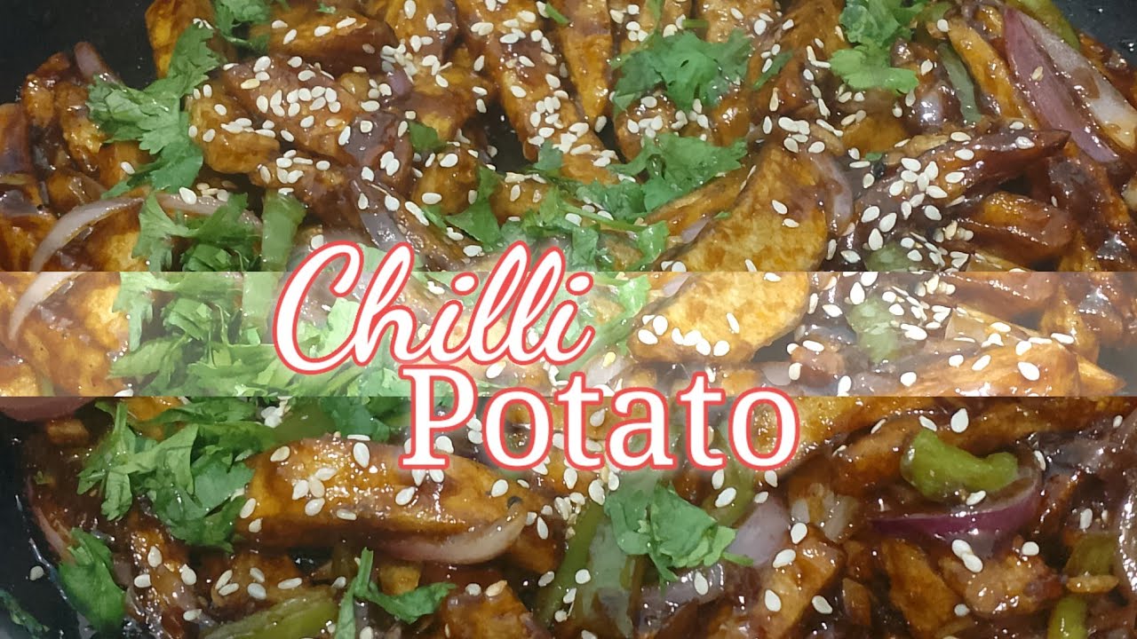 Crispy and Spicy Chilli Potato Recipe | चिल्ली पोटैटो की रेसिपी | Honey ...