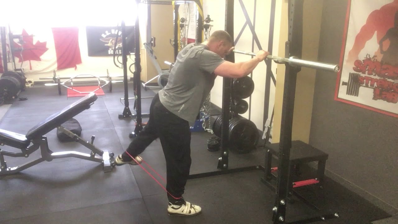 Banded Glute Kickback - YouTube