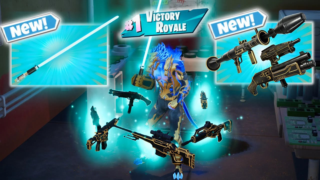 ALL NEW EXOTIC GUNS IN FORTNITE (NEW! Fortnite Chapter 6 Season 2 ...