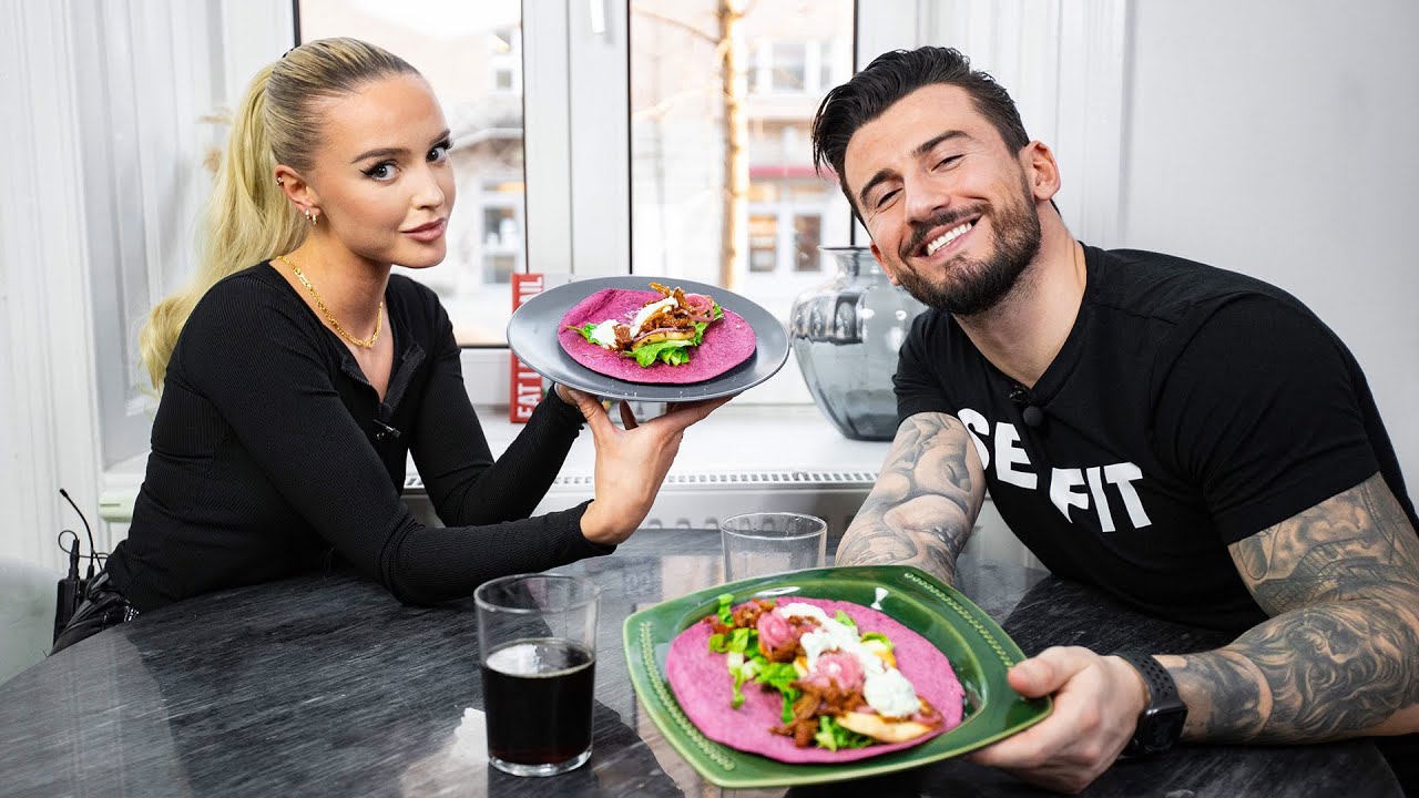 MATILDA ISAACS MUKBANG! | HALLOUMIWRAPS MED TZATZIKI | #EATLIKESMAIL ...