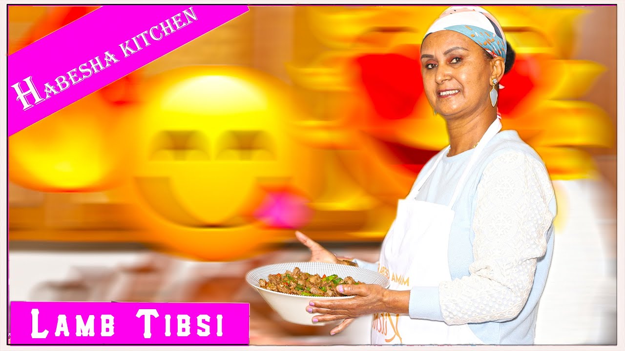 Habesha Kitchen - How To Make Fresh Lamb Tibsi ኣዝያ ቀላል ኣሰራርሓ ጥብሲ - YouTube