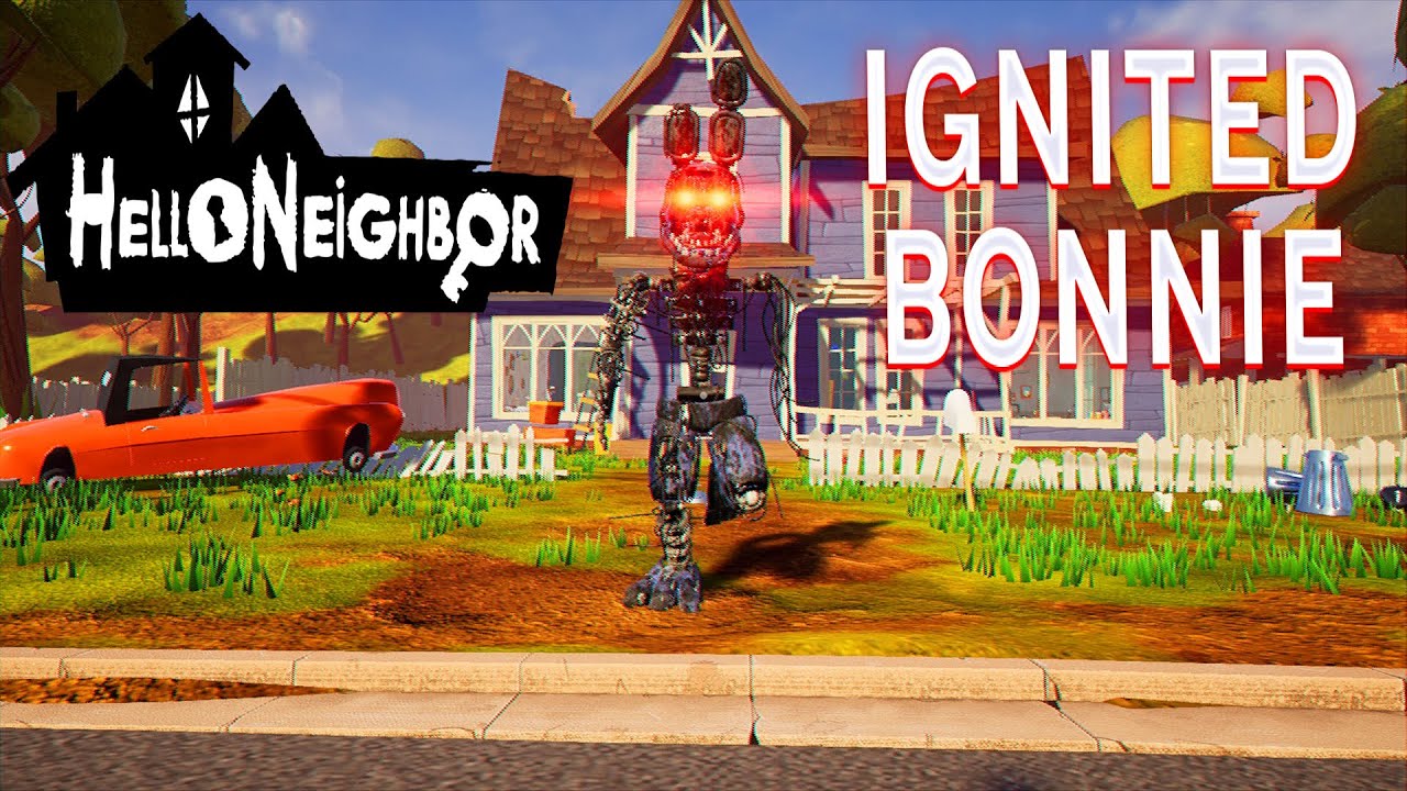 ПРИВЕТ СОСЕД БОННИ ПРОХОЖДЕНИЕ АКТ 1 И АКТ 2 В ИГРЕ HELLO NEIGHBOR МОД ...