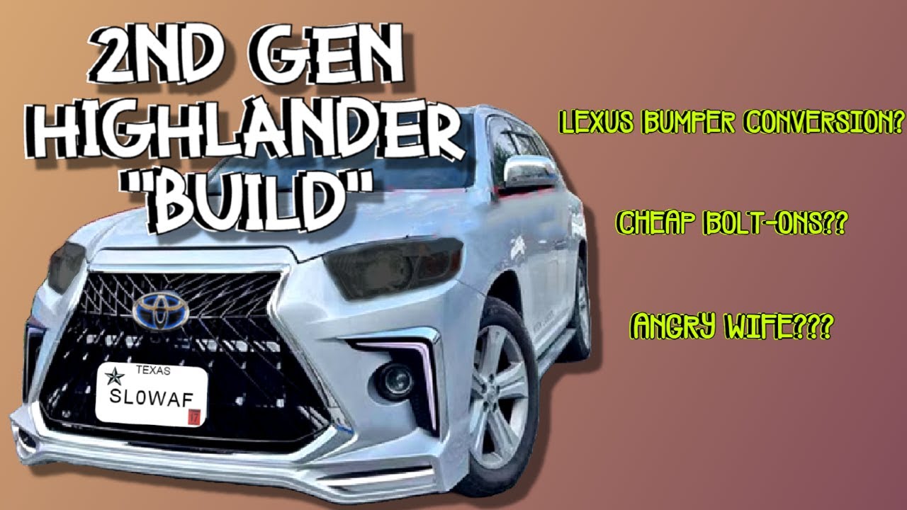 2nd Generation Toyota Highlander Build | 2GRFE V6 | SO IT BEGINS - YouTube