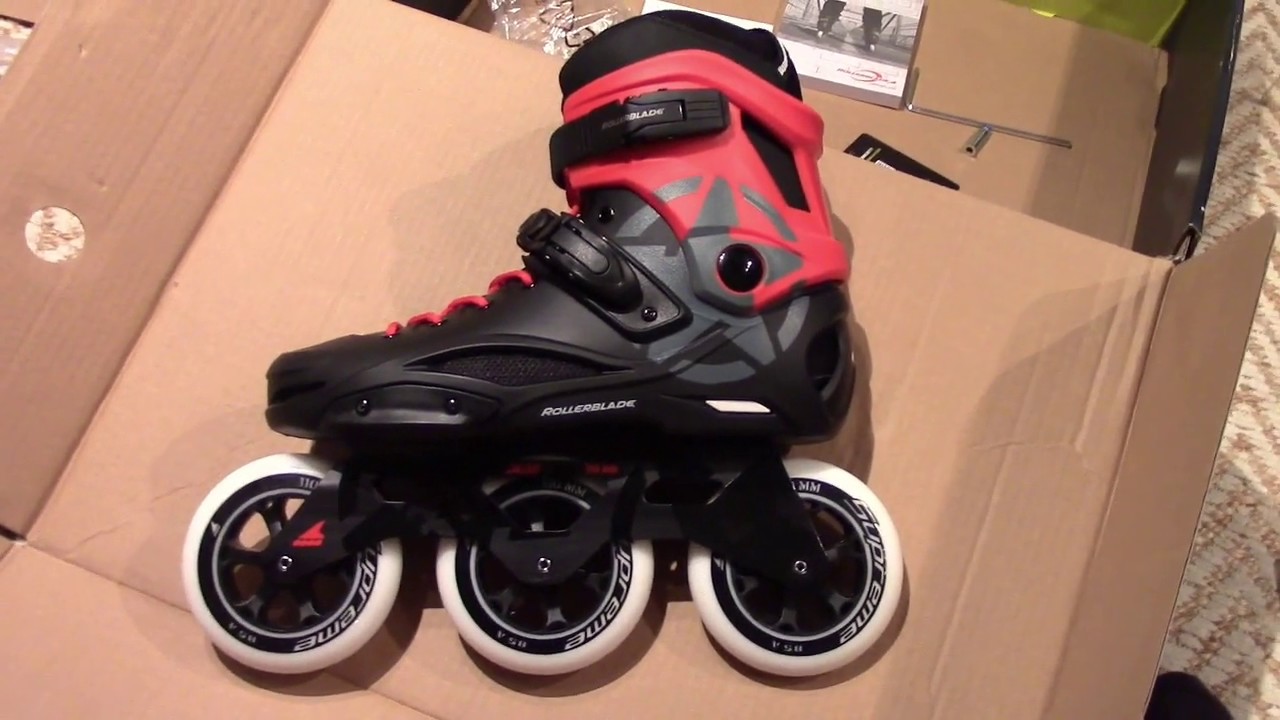 Rollerblade 110 3WD Unboxing - YouTube