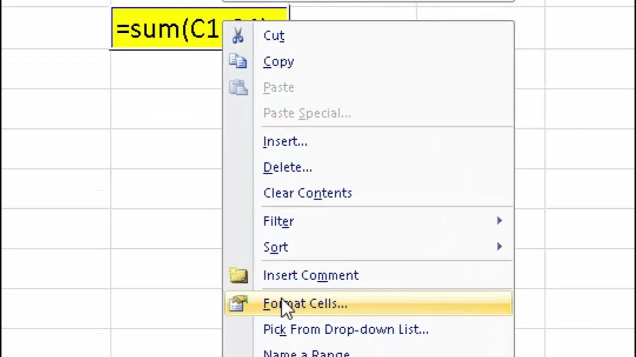 Sum formula is not working in Microsoft Excel@COMPUTEREXCELSOLUTION - YouTube