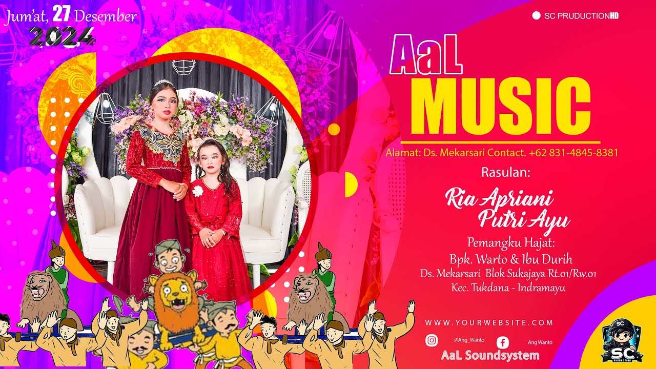 LIVE STREAM | AAL MUSIC | HAJATNYA BAPAK WARTO IBU DURIH | MEKARSARI 27 DESEMBER 2024 - YouTube
